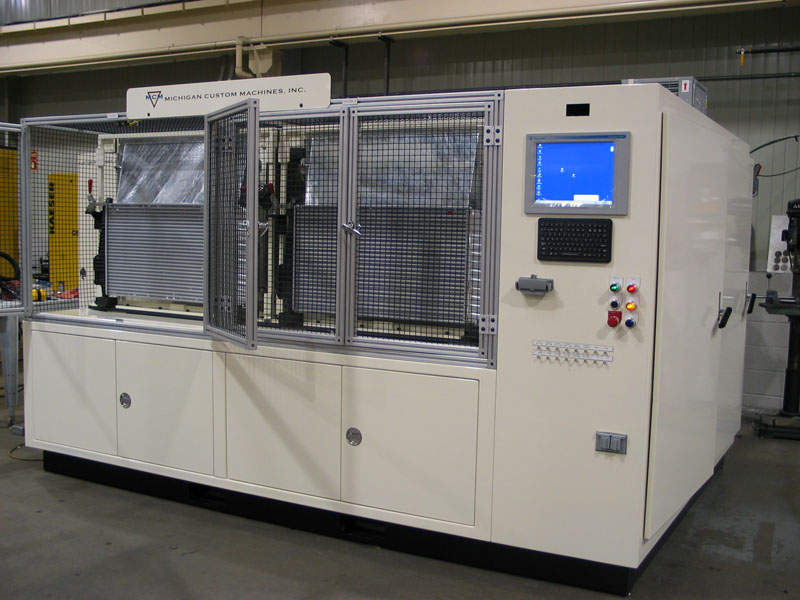Charge Air Cooler Pressure Test Machine | Michigan Custom Machines