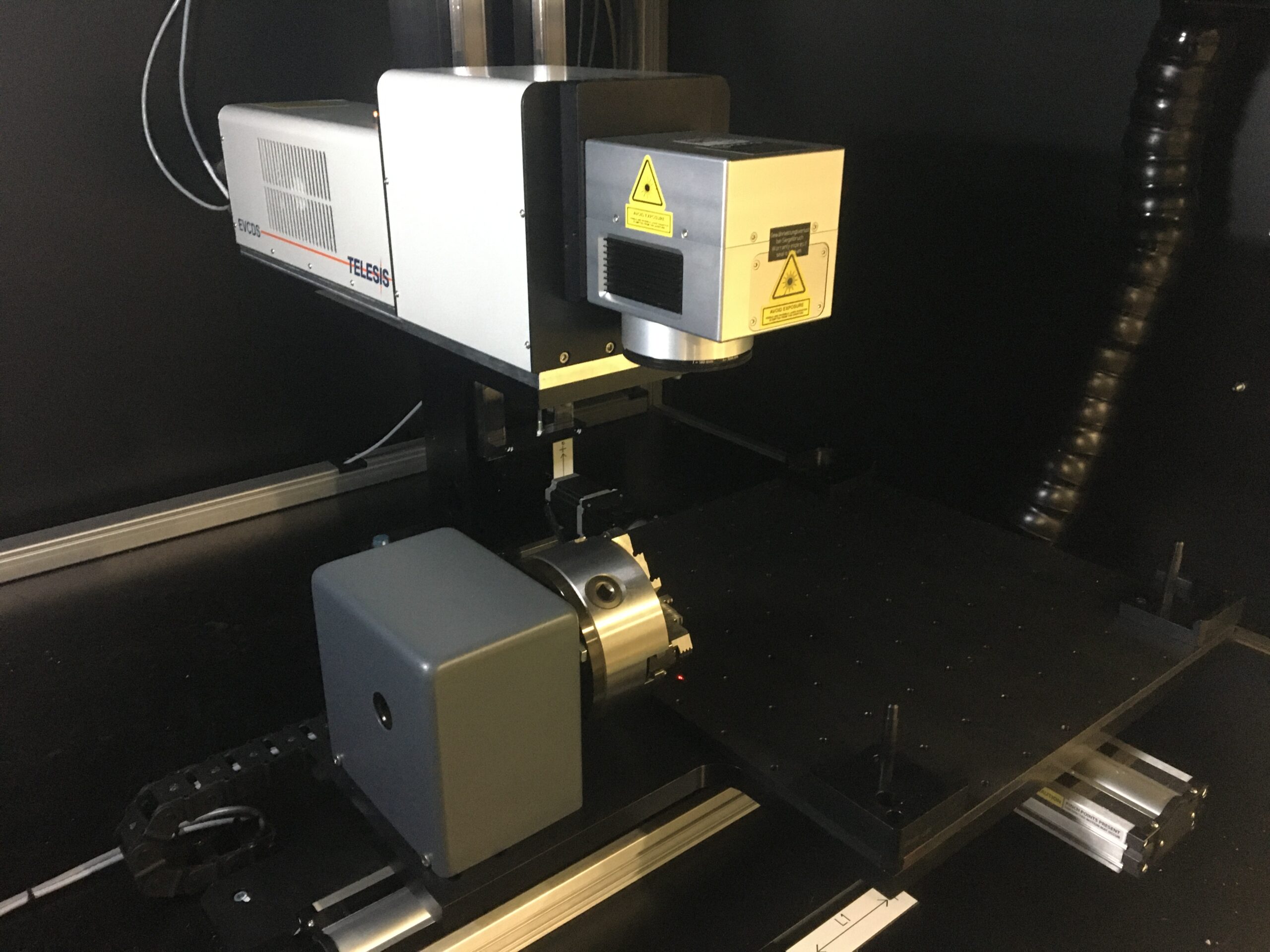 Laser Marking Station - Michigan Custom Machines